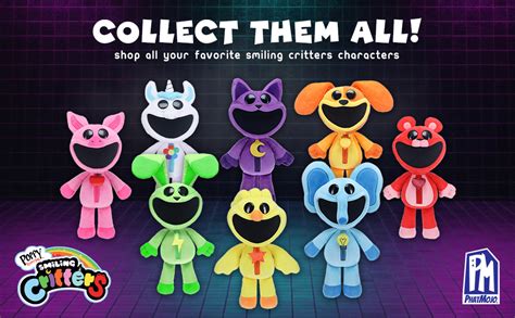Poppy Playtime Smiling Critters Deluxe Plush Officially