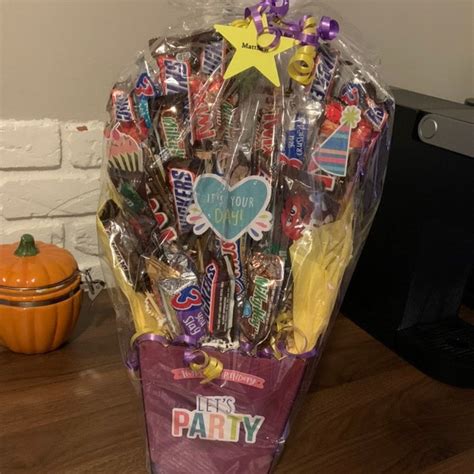 Fall T Candy Bouquet Halloween Fall Candy Bouquet Etsy