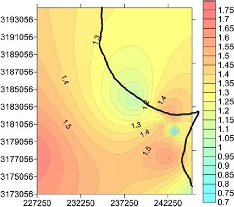 Contour Plot For The Octane Concentrations Download Scientific Diagram