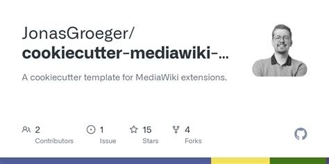 Github Jonasgroegercookiecutter Mediawiki Extension A Cookiecutter