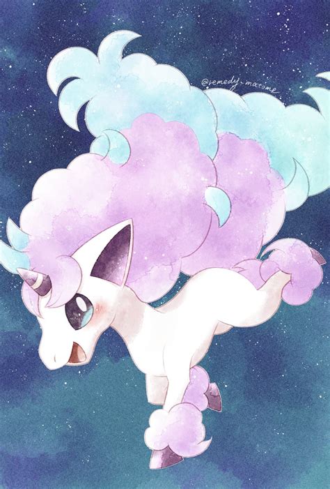 Galarian Ponyta Pokemon Drawn By Remedy Matome Danbooru