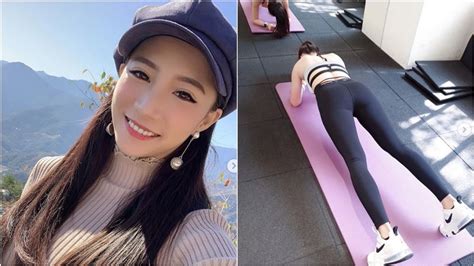 狠斷腥夫！林采緹火辣健身 一彎腰倒奶彈出蜜桃美臀 娛樂星聞