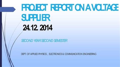 Automatic Load Sharing Transformer Usingpptx