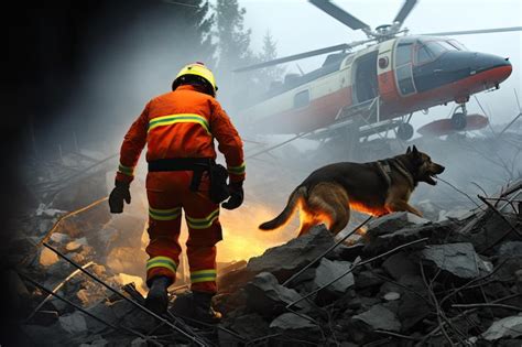 Premium Ai Image Search And Rescue Operations