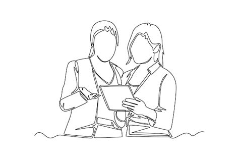 Premium Vector Single One Line Drawing Effective And Productive
