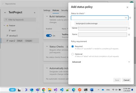 Azure Devops Pull Request Quality Gate Statuscheck Sonarqube Server