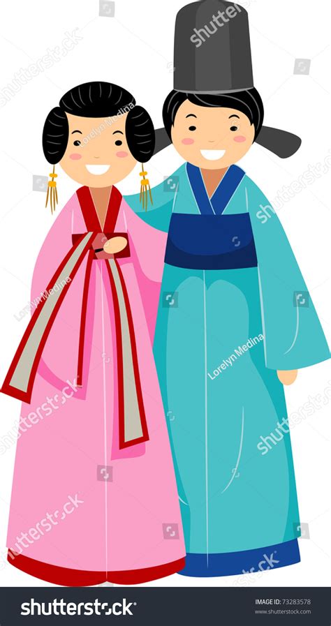 신혼부부 일러스트 스톡 벡터로열티 프리 73283578 Shutterstock