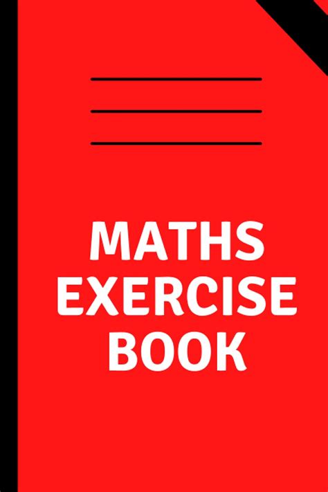 Maths Exercise Book 10mm Squared Notebook A4 1 Cm Squared Quad Ruled
