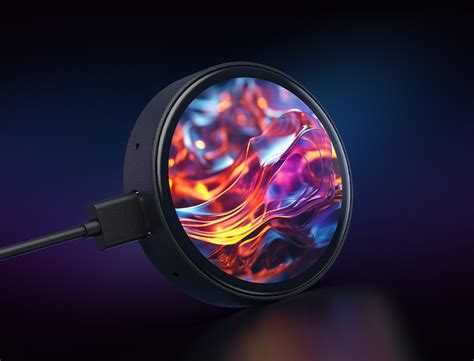 Esp32 S3 1 75inch Amoled Round Touch Display Development Board 32 Bit Lx7 Dual Core Processor