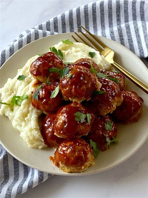 Bbq Chicken Meatballs My Casual Pantry