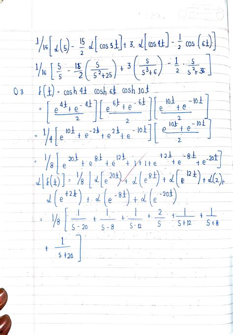 Solution Laplace Transformation Fourier Probability And Partial Differentiation Studypool