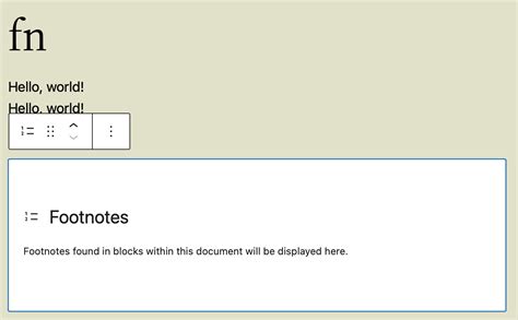 Helphub 64 Footnotes Block · Issue 1203 · Wordpressdocumentation Issue Tracker · Github