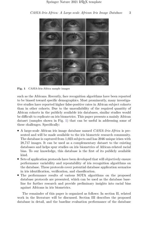 casia iris africa a large scale african iris image database deepai