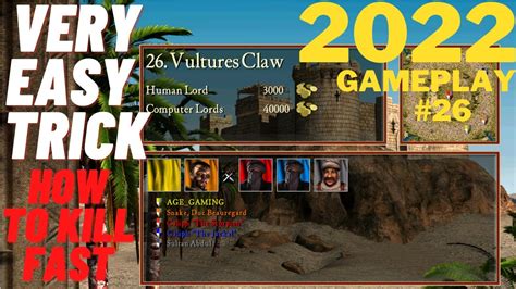 Stronghold Crusader Mission Vultures Claw Youtube