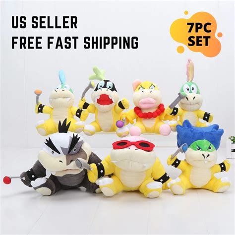 Mario Plush Koopalings