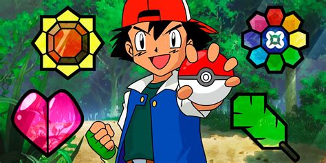 Pokémon How Many Kanto Badges Did Ash Win Through Battles