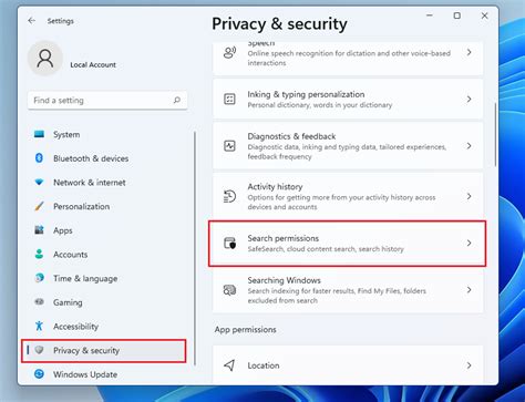 How To Adjust Windows 11 Search Permission Results