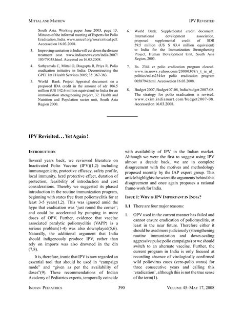 PDF IPV Revisited Yet Again