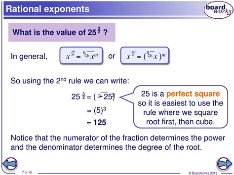 Ppt Negative And Rational Exponents Powerpoint Presentation Free