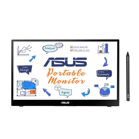 Compra Monitor Portátil Asus Zenscreen Mb14ahd Led 14 90lm063v B01170 Cyberpuertamx