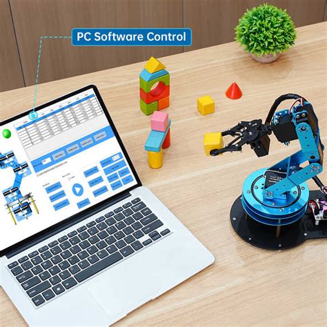 Learm 6dof Diy Stem Education Robot Kit Ai And Programming
