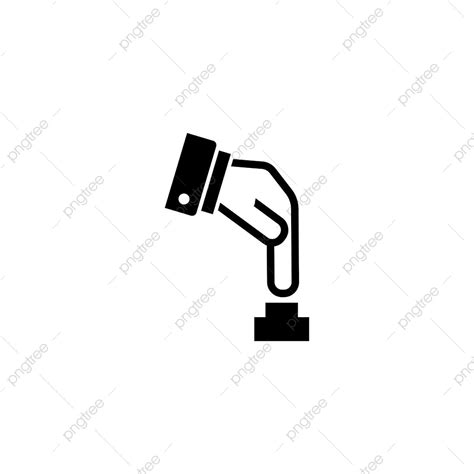 Push Button Clipart Vector Hand Pressing Button Push Vector Aiming