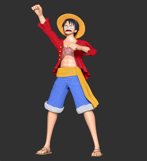 3d File Monkey D Luffy One Piece・3d Print Model To Download・cults