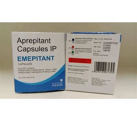Aprepitant Emepitant Capsules For Oral Use At ₹ 1300box In Nagpur