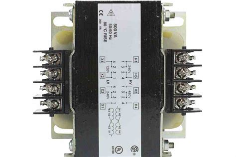 Larson Electronics KVA VA Control Transformer V Primary V Secondary Hz