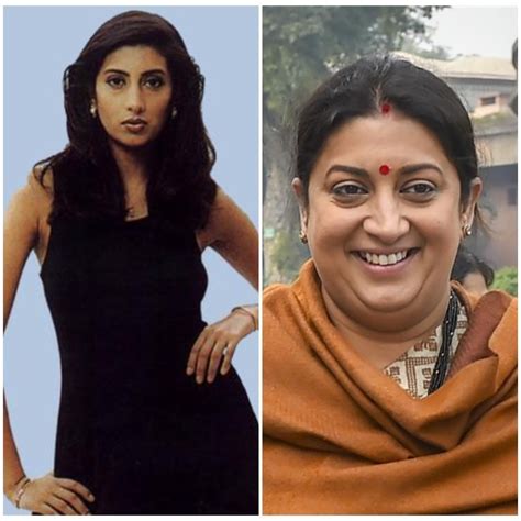Smriti Irani Looks Unrecognisable In Her Old Photos From Modelling Days