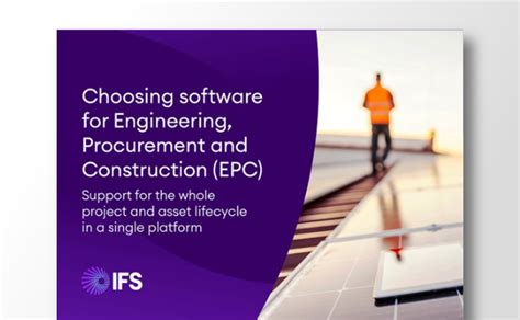 Ifs Cloud Erp For Engineering