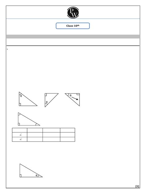 Trigonometry Short Notes Pdf Trigonometry Trigonometric Functions