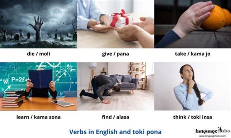 The 82 Most Common Verbs In Toki Pona With Pictures Language Hobo