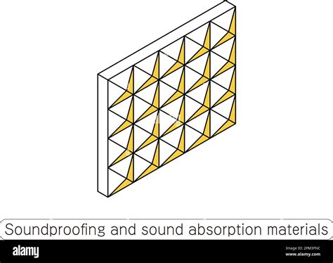 Soundproofing And Sound Absorption Materials Illustration Of Noise