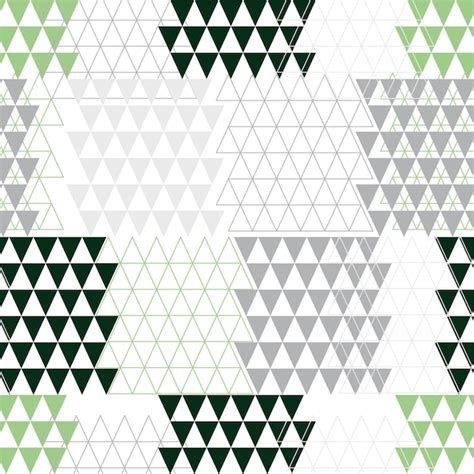 Premium Vector Doodle For Design Seamless Texture With Triangles