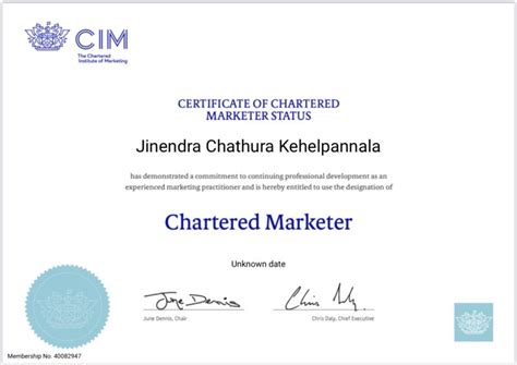 Cim Continouslearning Cpd Chateredmarketer Chathura Kehelpannala