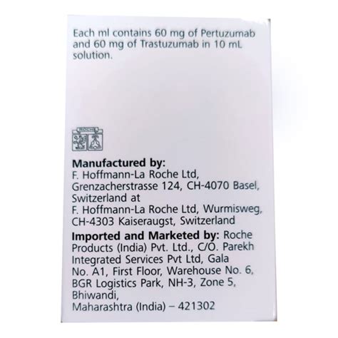 Buy Phesgo 600 600mg Injection 10ml Online At Upto 25 Off Netmeds
