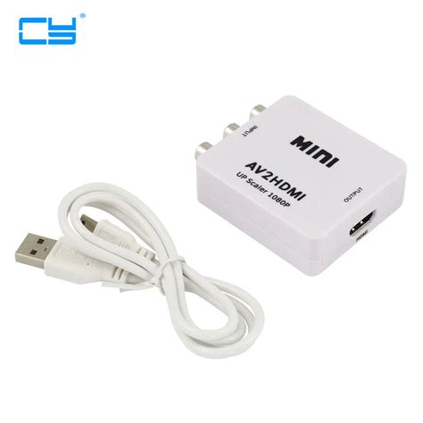 Hot Sale Av To Hdmi Conversion Adapter Connector Hdmi Converter Av