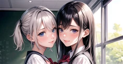 Aiイラスト 優等生とイケてるグループのリーダーは実は仲良し。学生さん。 Iiooomanのイラスト Pixiv