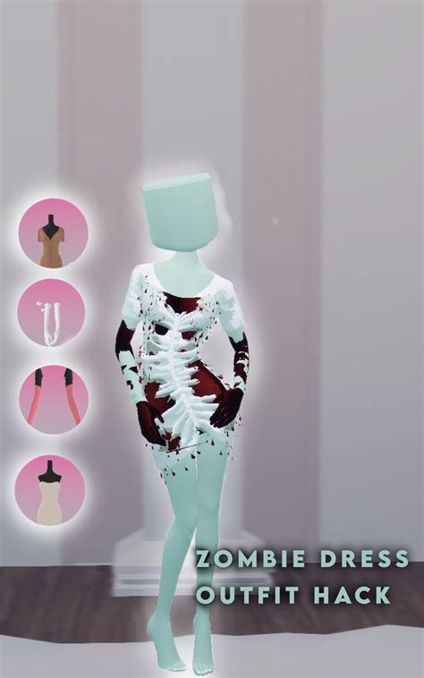 Dress To Impress Zombie Dress Outfit Hack [dti] In 2024 Kleding
