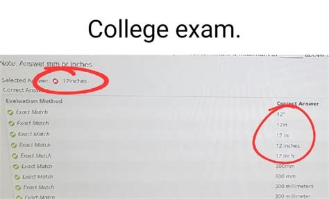 College Exam Answer Note Answer Selected Correct Ans Evaluation
