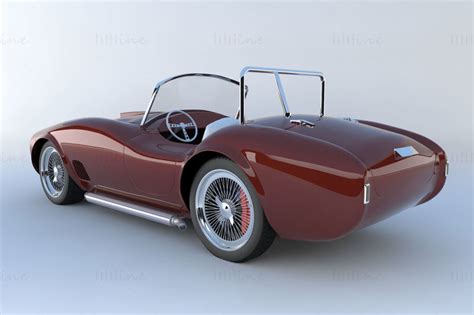 Ac Cobra 289 1963 3d Model