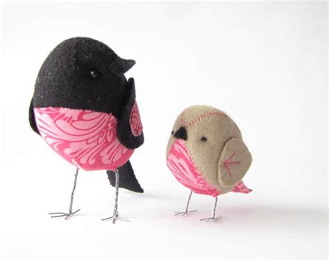 Pdf Fabric Bird Pattern Etsy