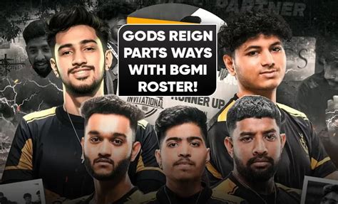 Gods Reign Bids Farewell To Its Old BGMI Roster