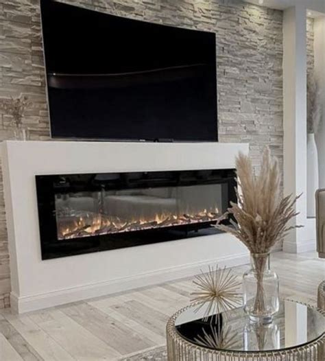 40 Inch Electric Fireplace Realistic Flames Electric Fireplace Decor