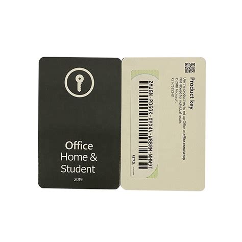 Wholesales Genuine Microsoft Office 2019 Home And Babe Product Key Card China Office Home