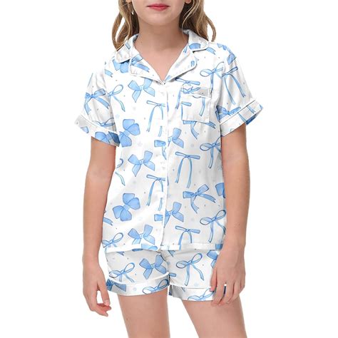 Gunia Teen Girl Nightweargirls Short Sleeve Pajama Set Cute