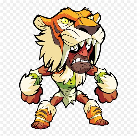 Brawlhalla Characters Tv Tropes Old Gnash Brawlhalla Hd Png Download