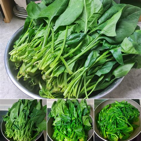 시금치나물