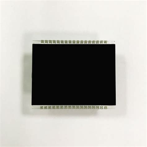 customized custom va 7 segment 4 digits lcd display pin connect with